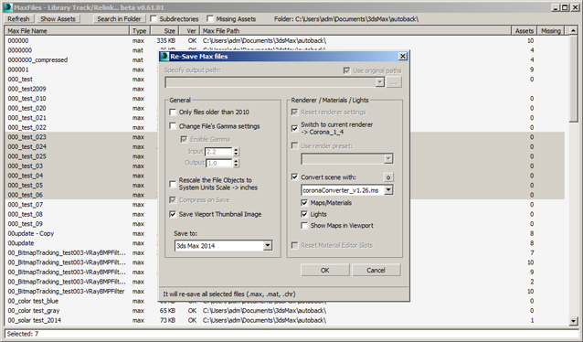 Library Track / Relink... | ScriptSpot